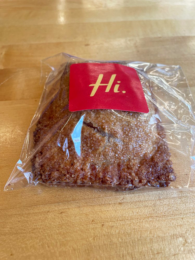 "Hi" is right&mdash;this hand pie is waving directly to your sweet tooth. The simple packaging belies the complex joy of this perfectly portable dessert.