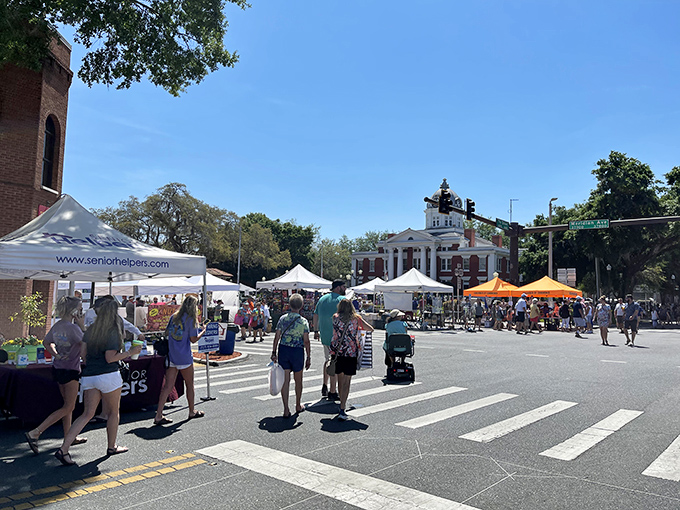 The festival atmosphere brings the community together under Florida's relentless sunshine &ndash; proving that small towns still know how to throw a proper street party.