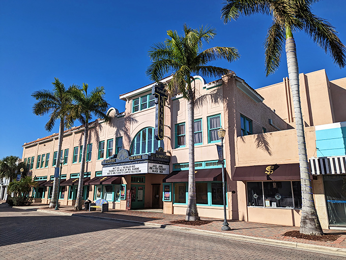 The Sunrise Theatre stands as an elegant reminder that culture thrives beyond Florida's big cities, bringing world-class entertainment to this coastal gem.