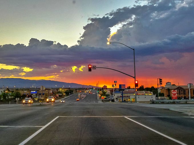 Hesperia sunsets perform a daily light show that would cost hundreds on the Vegas Strip but comes standard with every home here.