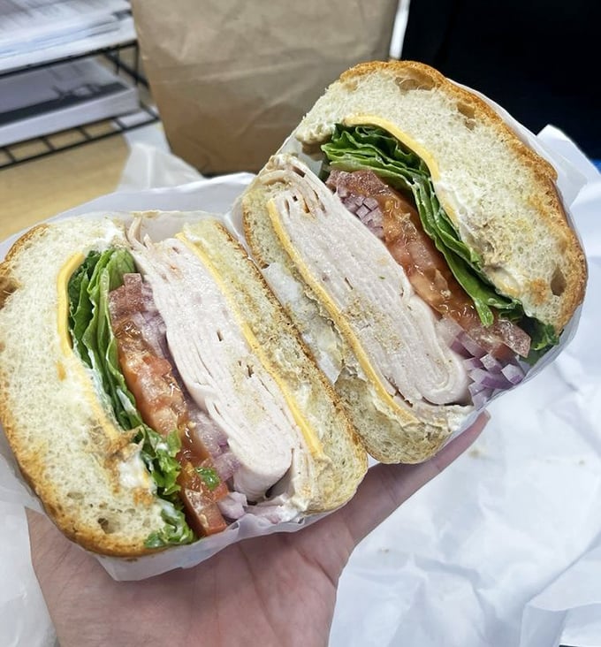 The turkey sandwich&mdash;America's lunchtime diplomat&mdash;gets the respect it deserves. Fresh ingredients elevate this everyday classic to extraordinary heights.