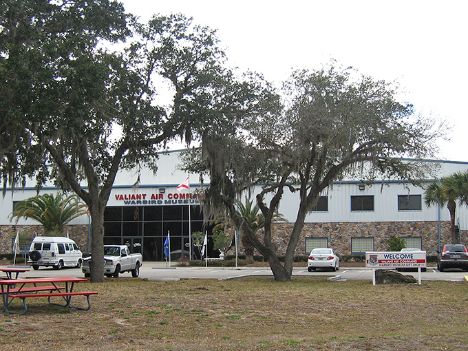 The Valiant Air Command Warbird Museum houses aviation history under live oaks draped with Spanish moss &ndash; history that doesn't cost a fortune.
