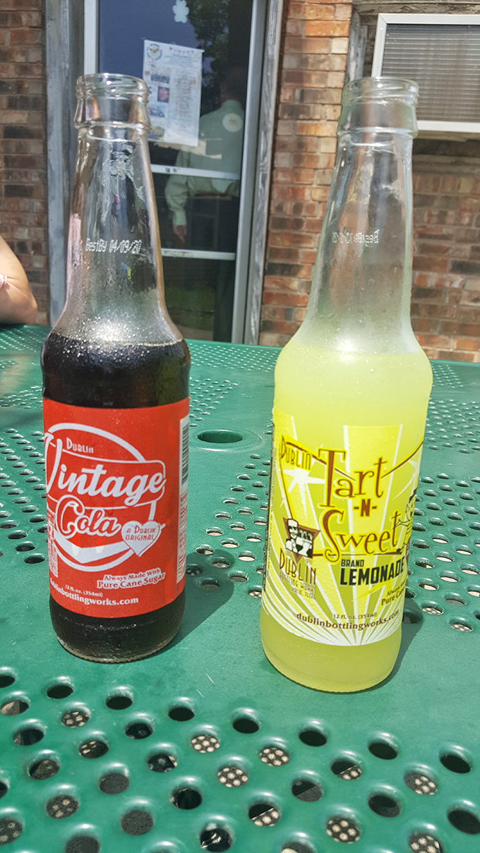 Vintage sodas in glass bottles&mdash;because plastic would be an insult to tradition. The perfect sidekick to burger perfection.