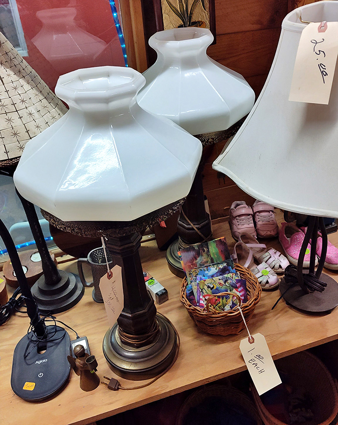 These vintage lamps aren't just lighting fixtures&mdash;they're time machines to an era when reading happened under warm glows instead of blue screens.