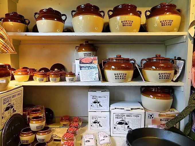 Boston Baked Bean pots that practically hum with New England tradition. These aren't just cookware&mdash;they're cultural artifacts you can actually use.