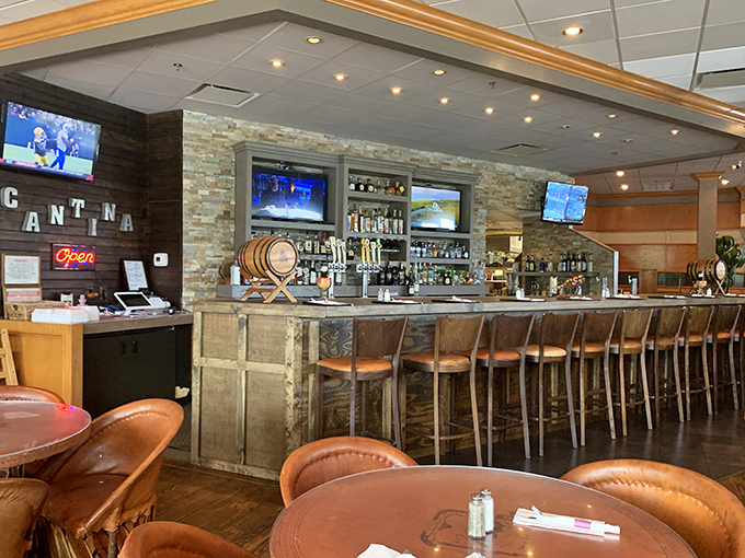 The cantina bar isn't just where drinks are served&mdash;it's command central for margarita magic and the birthplace of evening memories you'll actually remember.