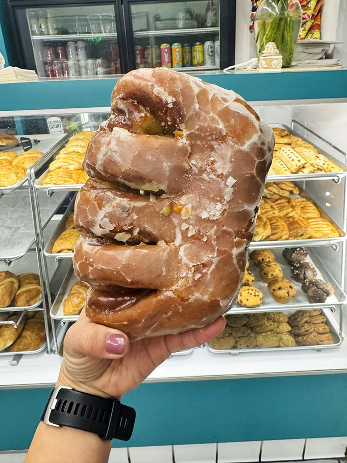 This stack of bear claws isn't just breakfast&mdash;it's an architectural achievement that would make Frank Gehry weep with joy and reach for a napkin.
