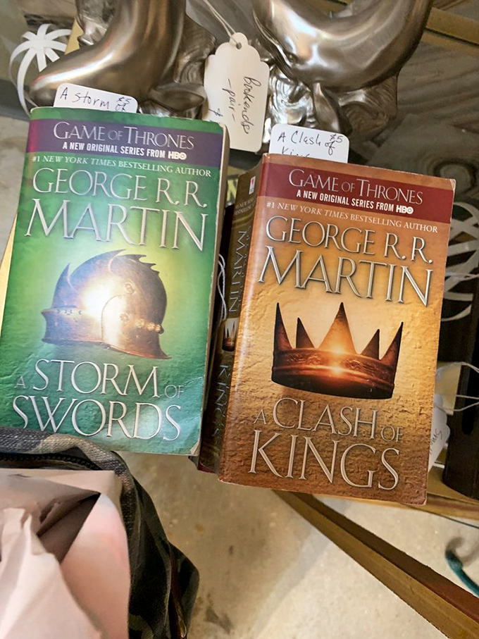 Game of Thrones books waiting for new kingdoms to conquer. Winter may be coming, but these summer reading bargains are already here.
