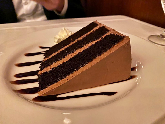 The legendary chocolate cake that's worth every single calorie and probably a few you haven't even consumed yet.