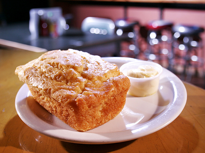 Cornbread that doesn't just accompany&mdash;it completes. Golden, slightly sweet, and ready for a swipe through your chili bowl.