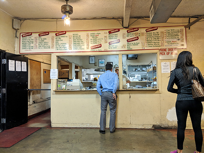 The ordering counter&mdash;where hunger meets anticipation, and regulars know exactly what they're getting before they even look up.