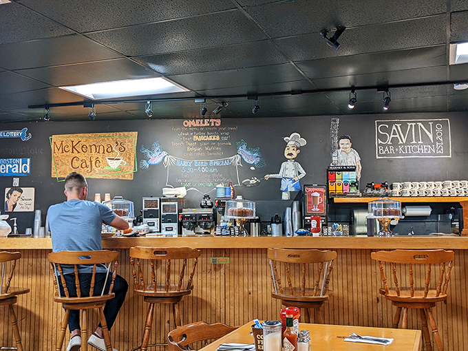 The counter at McKenna's isn't just a place to eat&mdash;it's front-row seating to the morning ballet of short-order cooking at its finest.