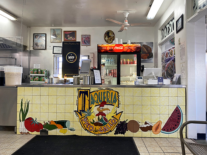 Behind this counter, magic happens daily&mdash;tortillas are pressed, meats are grilled, and happiness is served on every plate.