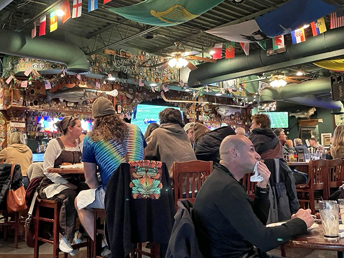 Packed tables prove Murphy's draws loyal crowds who understand authentic Irish hospitality when they find it.