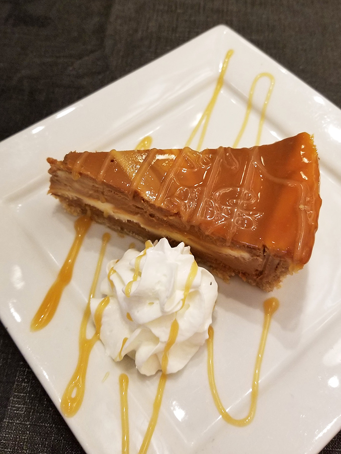 Save room for dessert because this slice of heaven provides the sweet finale your taste buds deserve.
