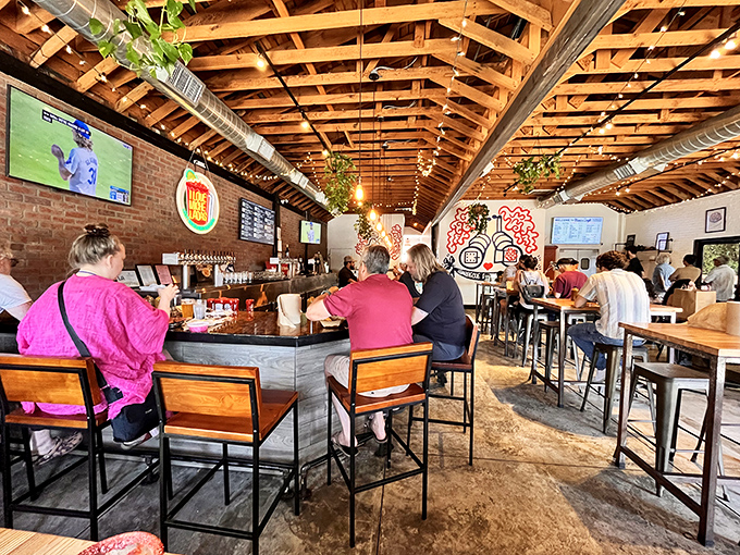 Inside Moo's, strangers become temporary family, united by the universal language of "mmm" and the shared experience of barbecue bliss.