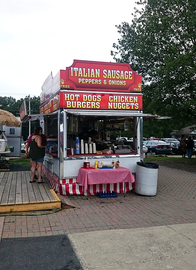 Nothing completes a flea market adventure like classic fair food that satisfies cravings you didn't know you had until now.