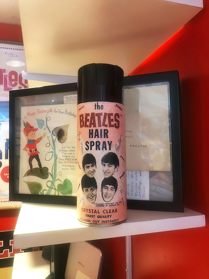 The Beatzles Hair Spray&mdash;when merchandise got wonderfully weird. This vintage can reminds us just how thoroughly Beatles fever gripped the world.