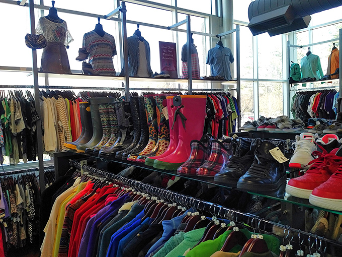 A color explosion that makes traditional retail look downright boring. This isn't just shopping&mdash;it's a treasure hunt with fashion prizes.