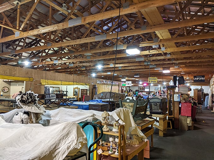The expansive interior reveals a labyrinth of possibility&mdash;where furniture from different eras mingles like guests at the world's most interesting dinner party.