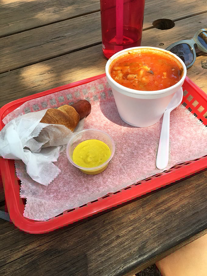 Minorcan chowder and pigs in blankets—comfort food with a St. Augustine accent that warms you from the inside out.