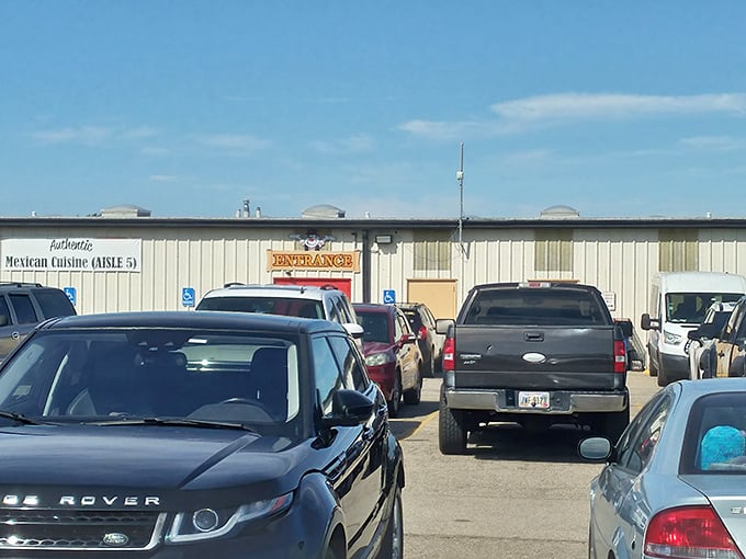 Even the parking lot tells a story&mdash;where Ohio license plates mingle with neighboring states in pursuit of undiscovered treasures.