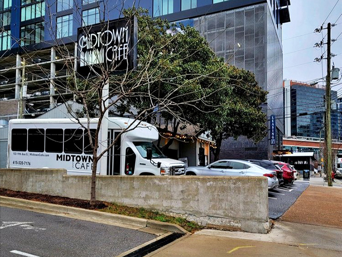 Even from the outside, Midtown Cafe stands as a culinary lighthouse amid Nashville's modern skyline&mdash;a beacon of good taste in a sea of options.