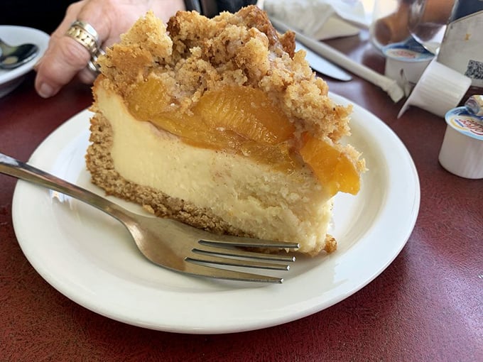 Peach cobbler that strikes the perfect balance between fruit and crust&mdash;the kind of dessert worth saving room for.