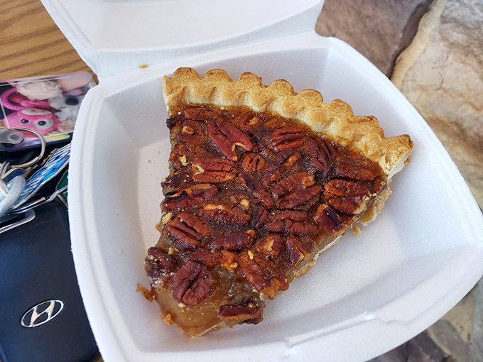 Pecan pie that makes you understand why people get misty-eyed talking about their grandmother's baking&mdash;sweet, nutty perfection in a flaky crust.
