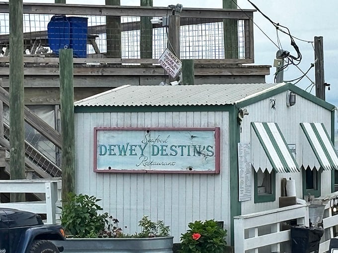 A sign that promises more than just a meal&mdash;it's an invitation to experience Florida's seafood legacy one bite at a time.