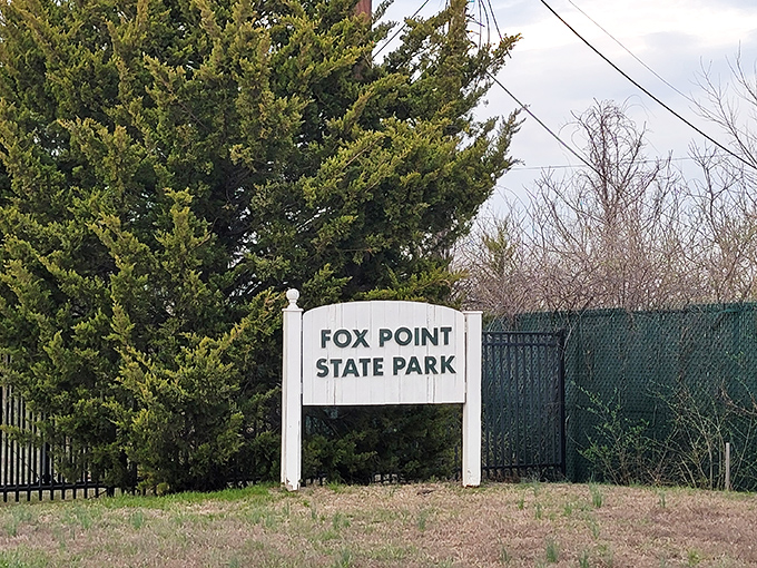 The understated entrance sign&mdash;like a humble ma&icirc;tre d' who knows the experience beyond the door speaks for itself.
