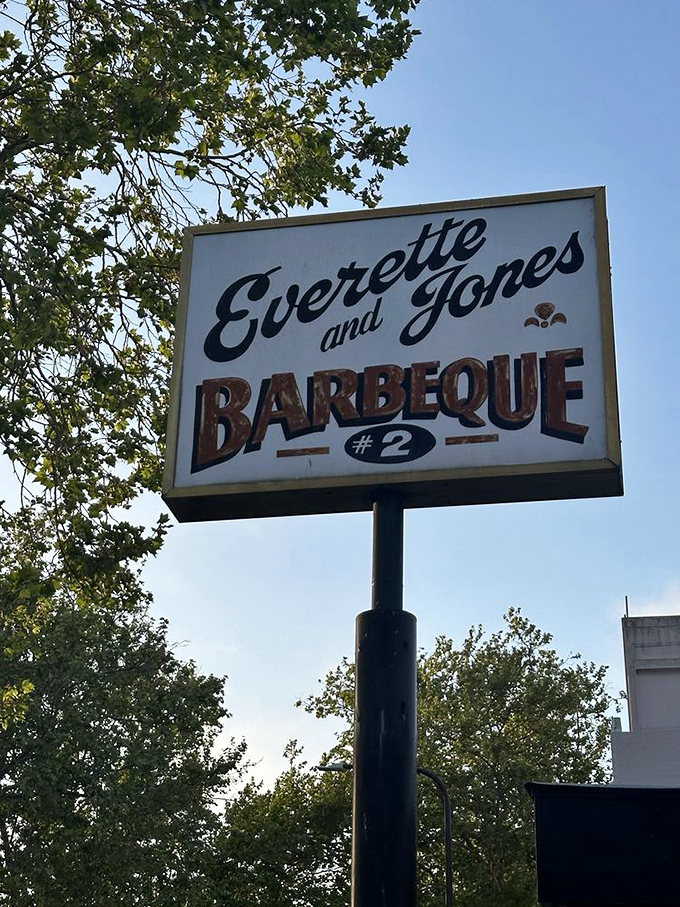 The sign that's guided hungry pilgrims for generations &ndash; like the North Star of the barbecue universe in Berkeley.