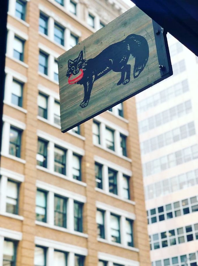 The Bird's fox logo: clever, quirky, and slightly mischievous&mdash;much like the sandwich that's about to steal your heart.