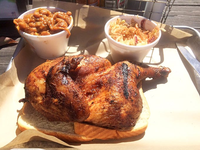 When chicken meets smoke, magic happens. This bird didn't just fly&mdash;it soared to crispy-skinned, juicy-meat barbecue perfection.