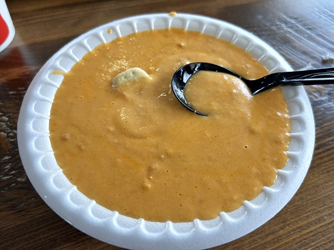 Seafood bisque that warms the soul&mdash;creamy, rich, and hiding tender morsels of treasure in each spoonful. Comfort in a bowl.