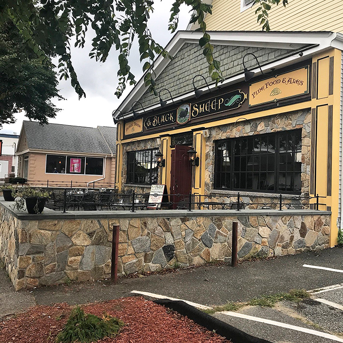 From the outside, you might mistake it for just another charming New England building, but locals know it houses some of the best seafood treasures on the coast.