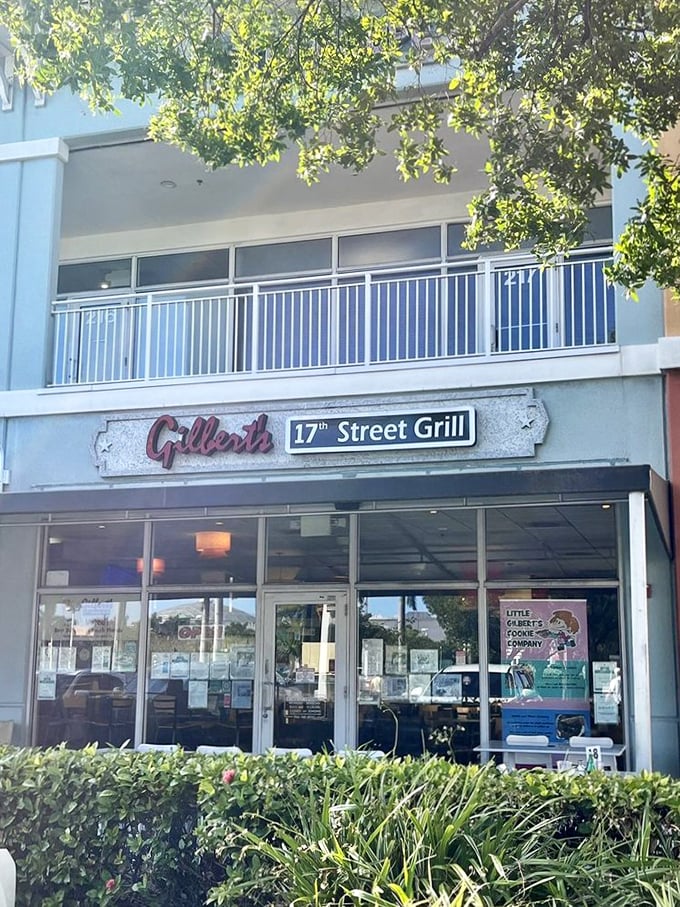 In the daylight, Gilbert's storefront is unassuming&mdash;like Clark Kent before he steps into a phone booth.