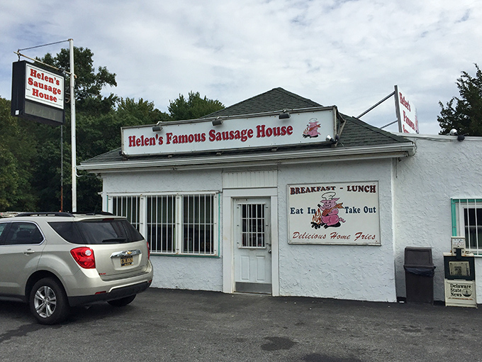 From this humble roadside building flows a steady stream of Delaware's most devoted breakfast pilgrims, seven days a week.