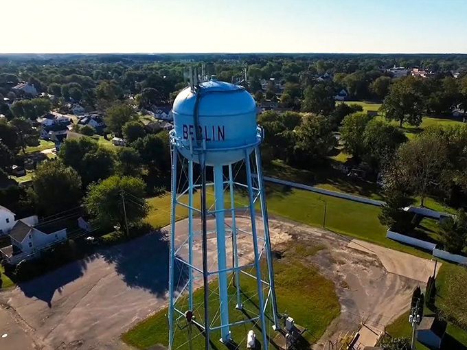 Berlin's iconic blue water tower stands sentinel over a town that's mastered the art of being exactly the right size&mdash;big enough for discovery, small enough for belonging.