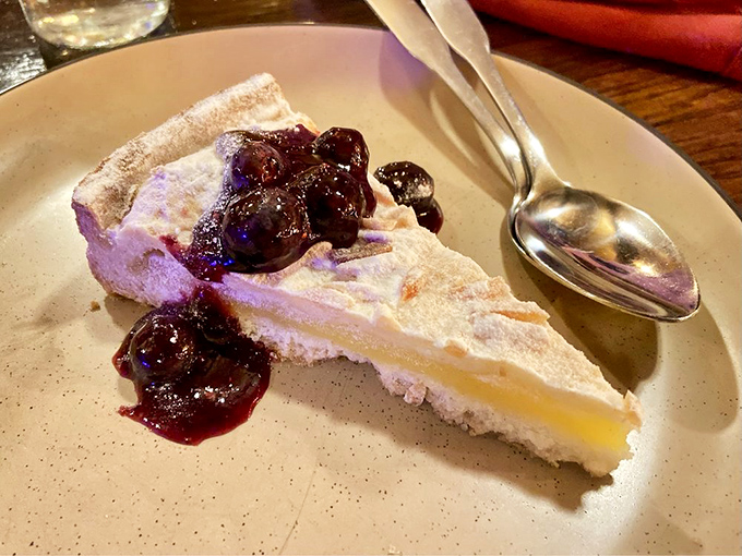 This cheesecake with berry compote doesn't just end the meal &ndash; it provides closure in the most satisfying way possible. 