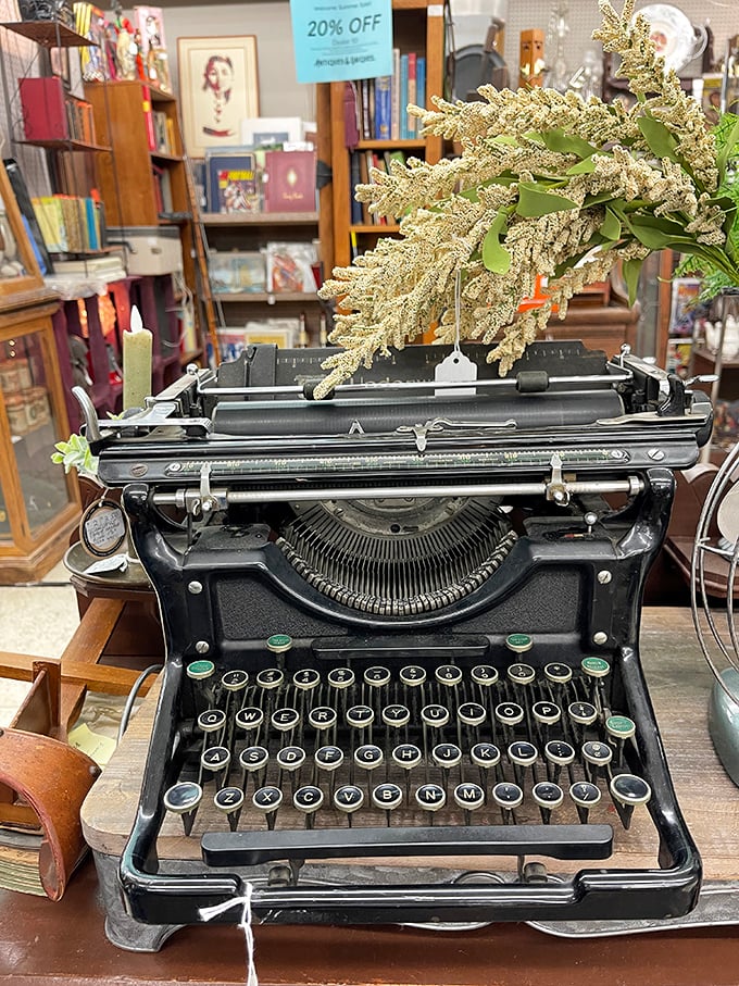 This isn't just a typewriter&mdash;it's a portal to an era when writing required commitment and spell-check was a dictionary on your shelf.