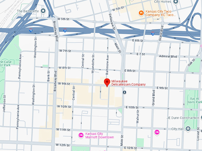 16 milwaukee delicatessen company map