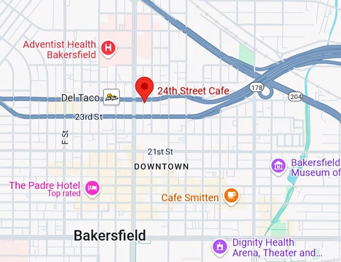 16. 24th street cafe map