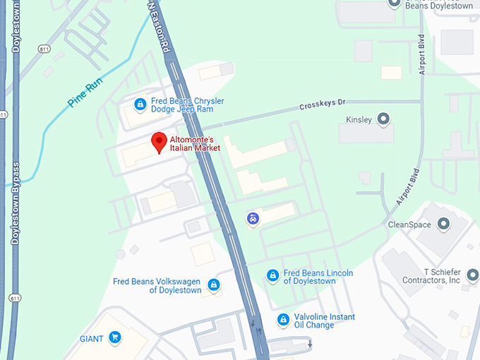 16. altomonte's italian market map