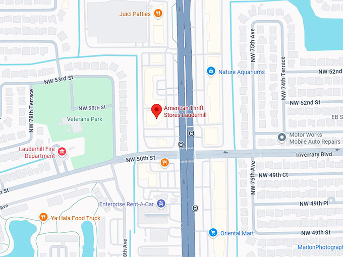 16. american thrift stores lauderhill map