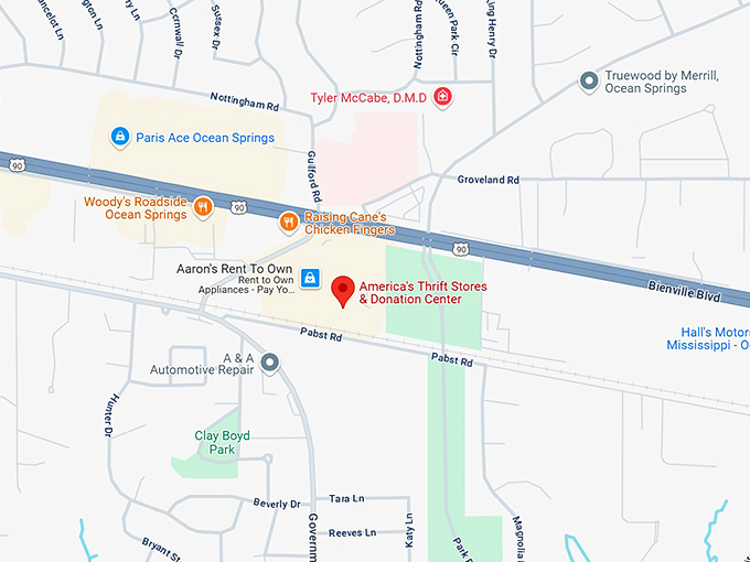 16. america's thrift stores & donation center map