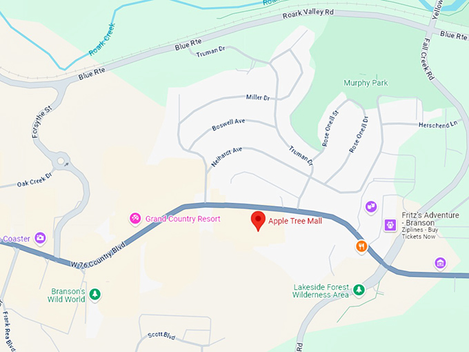 16. apple tree mall map