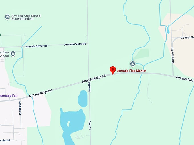 16. armada flea market map