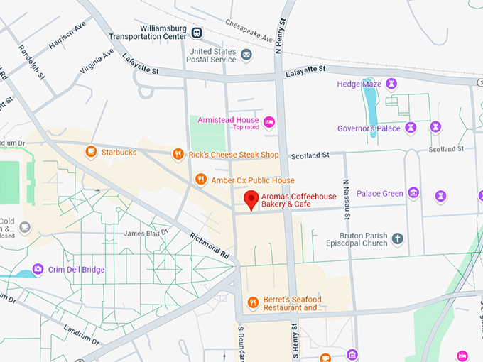 Where: 431 Prince George St, Williamsburg, VA 23185