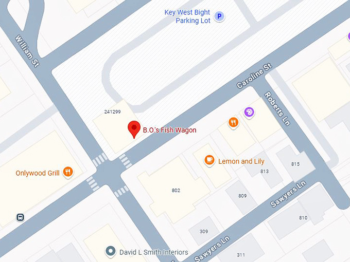 16. b.o.'s fish wagon map